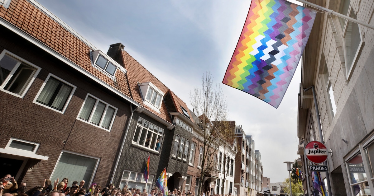 Regenboogvlag COC Eindhoven weer gehesen na belaging, directeur en fans ...