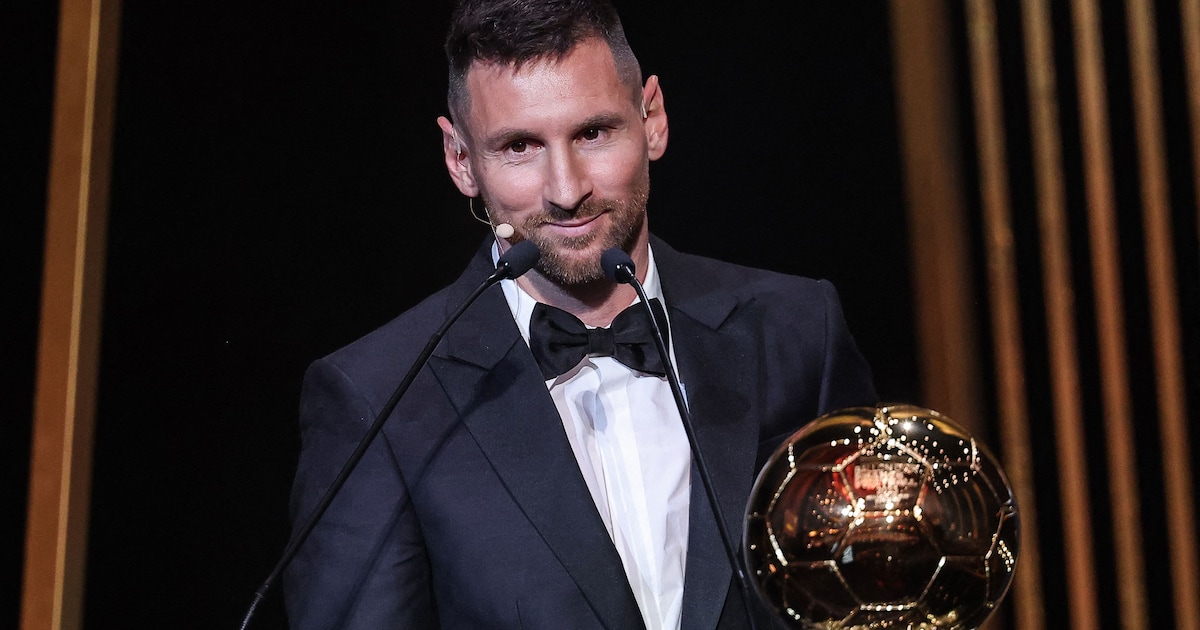 Lionel Messi stelt record scherper met achtste Gouden Bal: ‘Dit is een ...