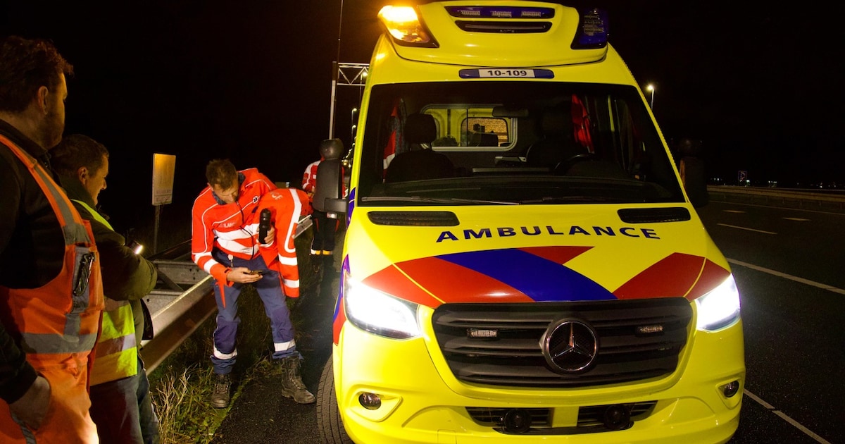 Ambulance in botsing met auto op A7 bij Zaandam | 112 nieuws Zaanstad ...