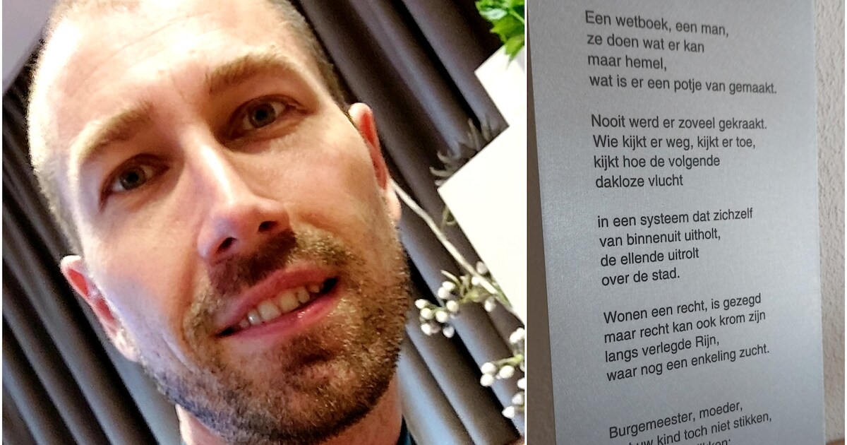 Valentijn was bijna dakloos en schreef als noodkreet gedicht voor ...