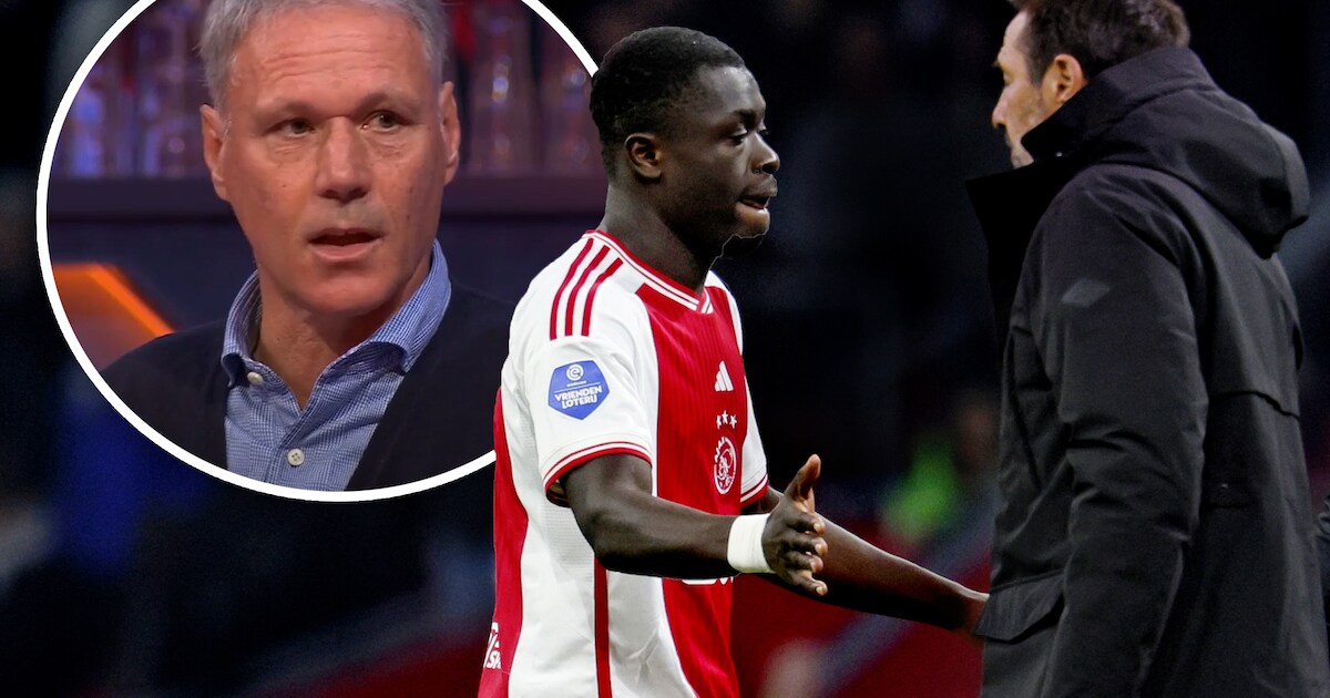 Marco van Basten bood bij Ajax aan om Brian Brobbey te helpen: ‘Ik denk ...
