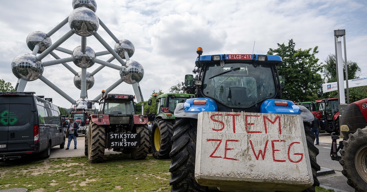 Honderden boeren bij protest in Brussel tegen EU-landbouwbeleid ...
