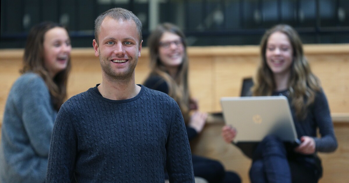 Jasper Rijpma is een superdocent, maar niet de beste ter wereld ...