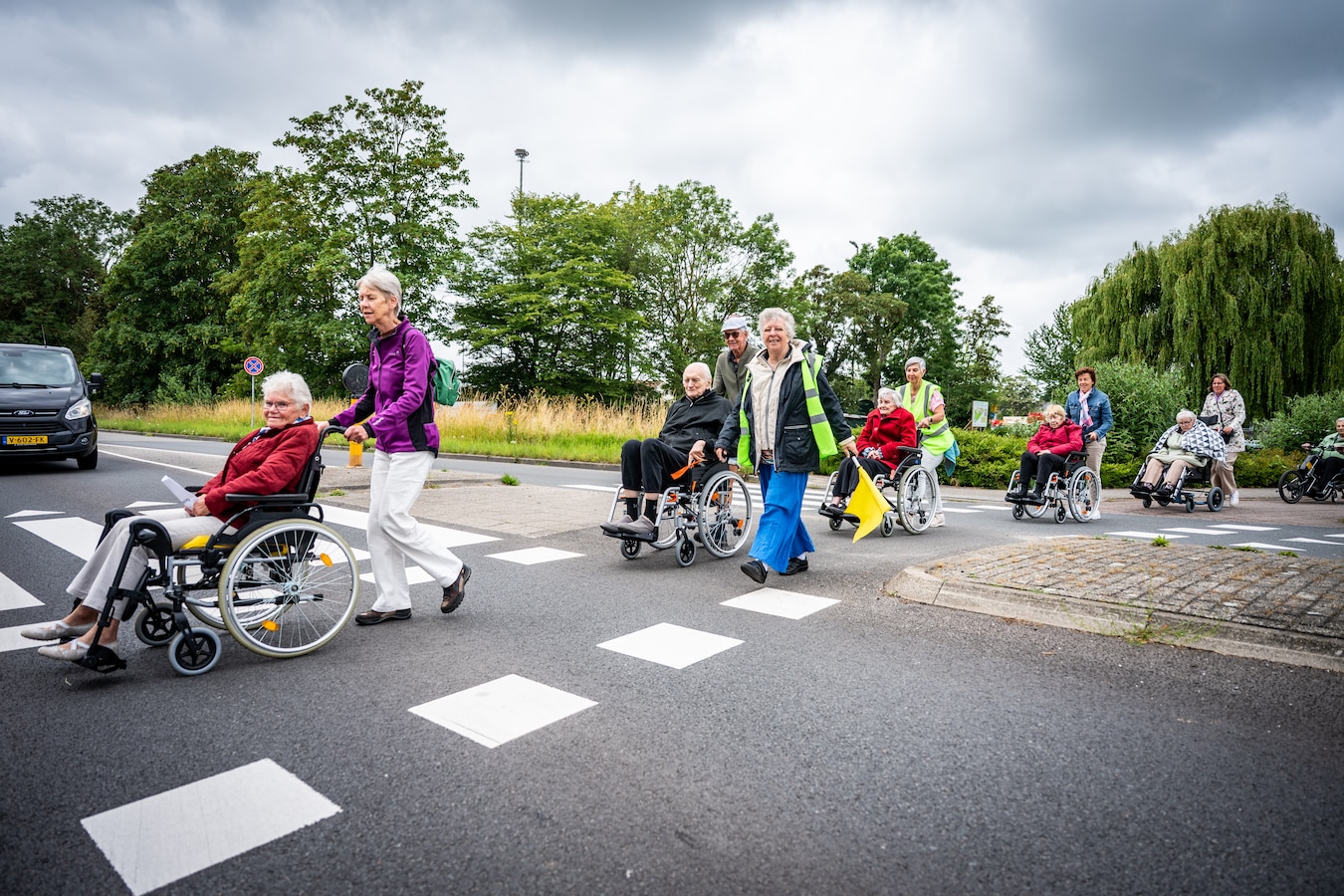 Bewoners Jacobus gaan deze week de straat op voor rolstoeldriedaagse en ...