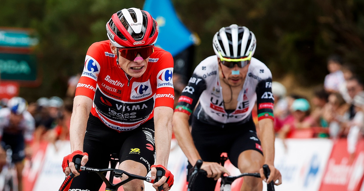 Klassementen Vuelta a España 2025 | Jonas Vingegaard met minder dan minuut marge op João Almeida ...