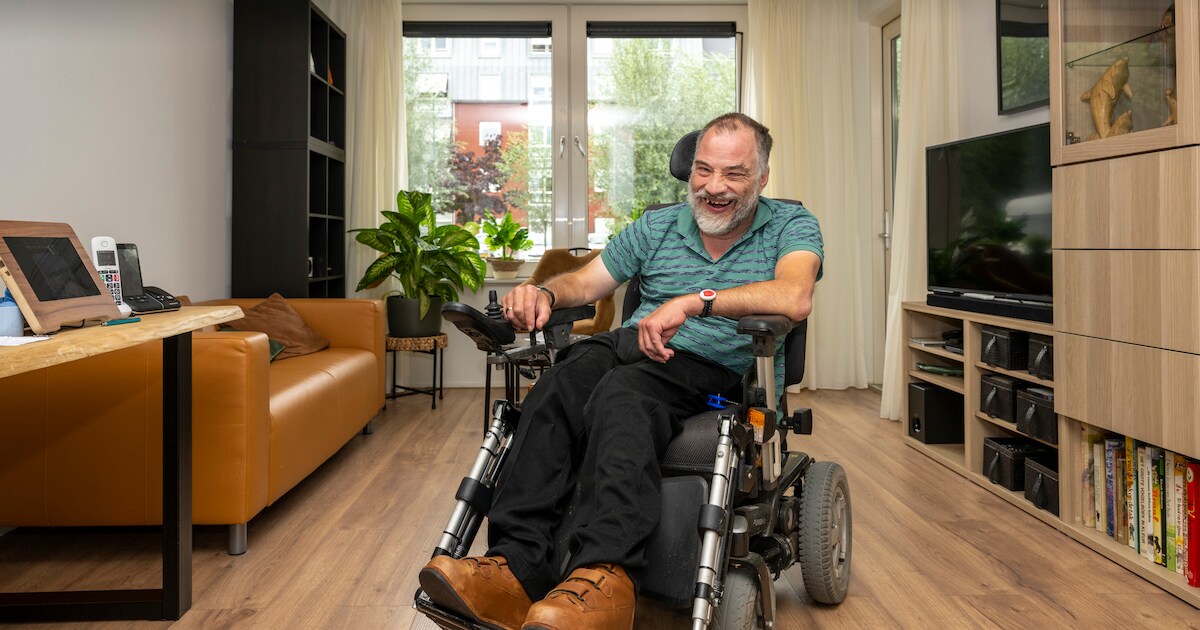 Xander (61) is na jaren ellende eindelijk gelukkig op zijn nieuwe stek ...
