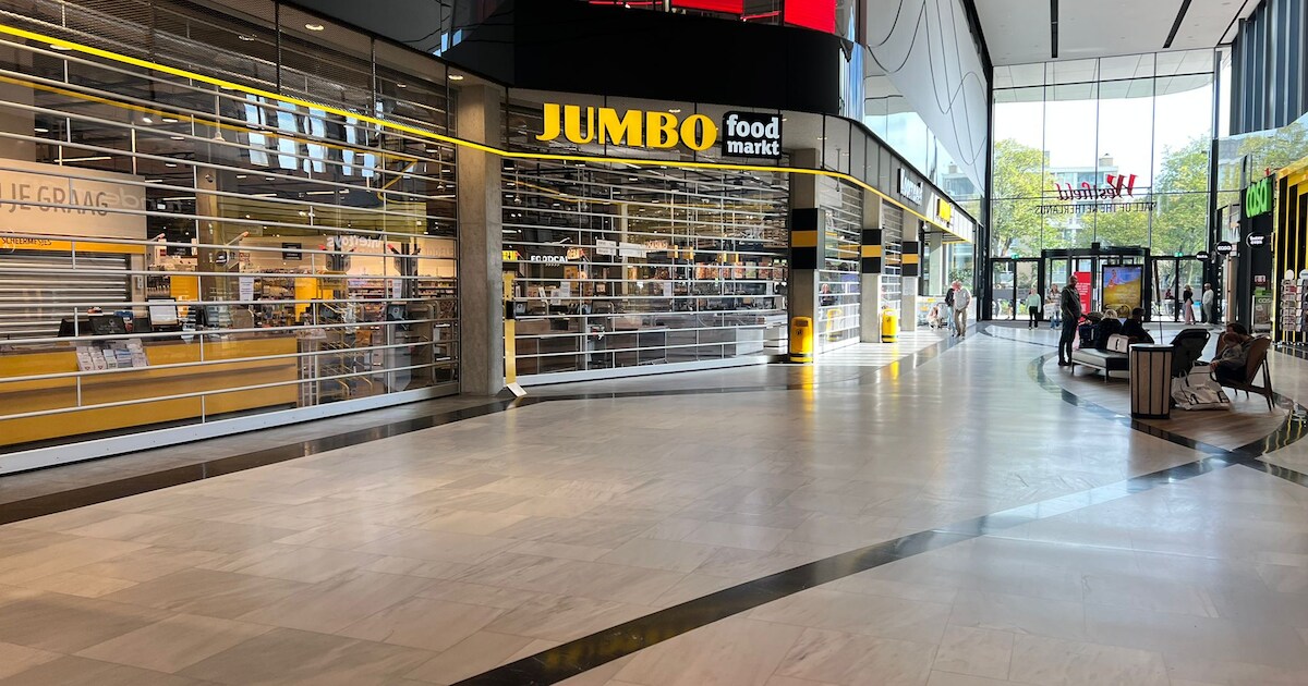 Muizen zitten supermarkt in The Mall ook op zaterdag dwars: Jumbo is ...