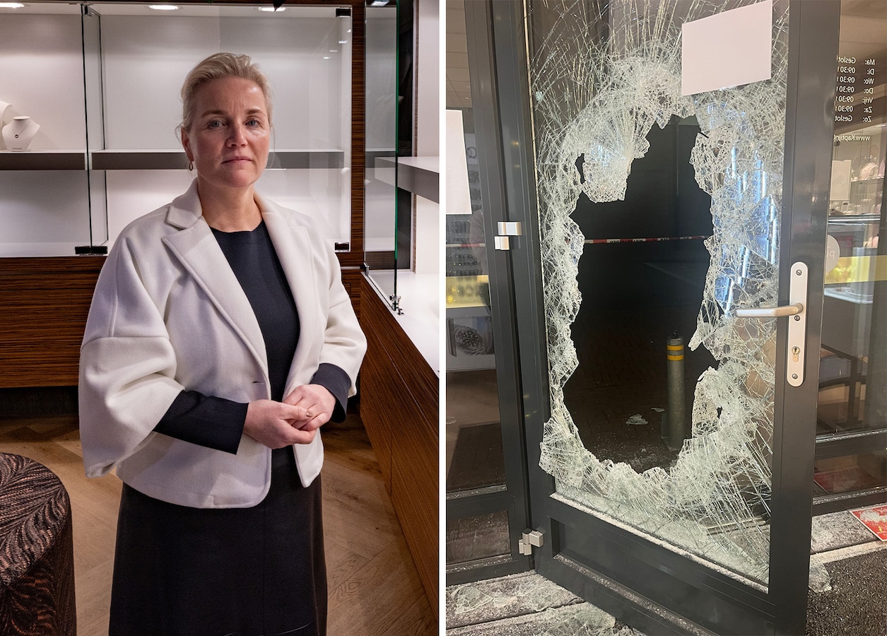 Bende slaat mogelijk op opmerkelijke wijze toe bij juwelier: ‘Dan kun ...
