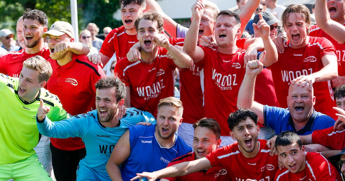 David Pertijs voor het laatst onder de lat bij Saestum dat de titel ...