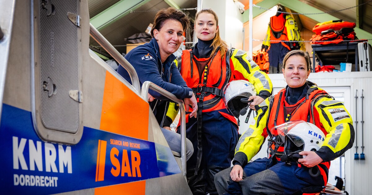 Deze KNRM-vrouwen redden mensen op het water: ‘We zijn moeder, werken ...
