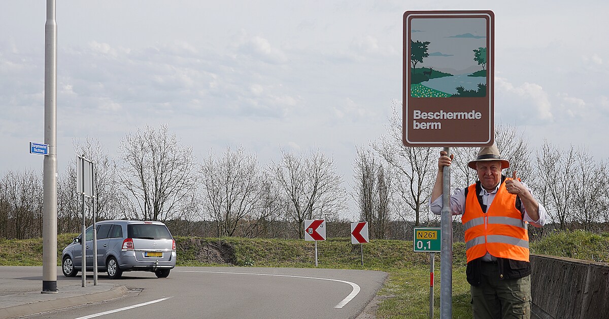 ‘Beschermde berm’-bord keert terug en deze keer mag het van Tilburg ...