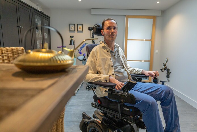 Albert (49) is verlamd na val met mountainbike: ‘Ik was heel sportief ...