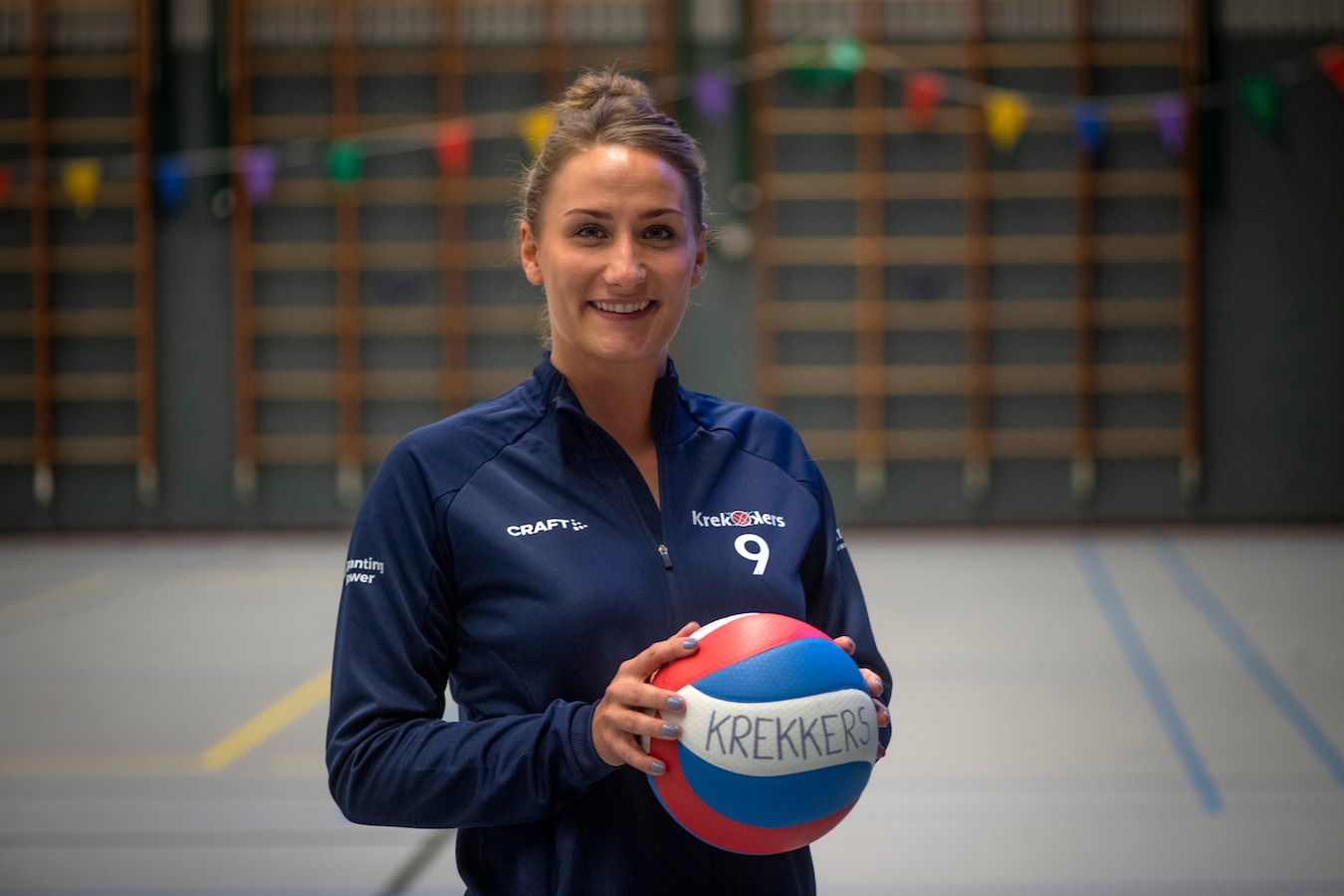 In de topdivisie zijn de volleybalsters van Krekkers een van de ...