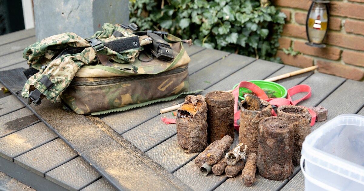 Richard haalt 'even een boom uit de grond', even later staat de politie ...