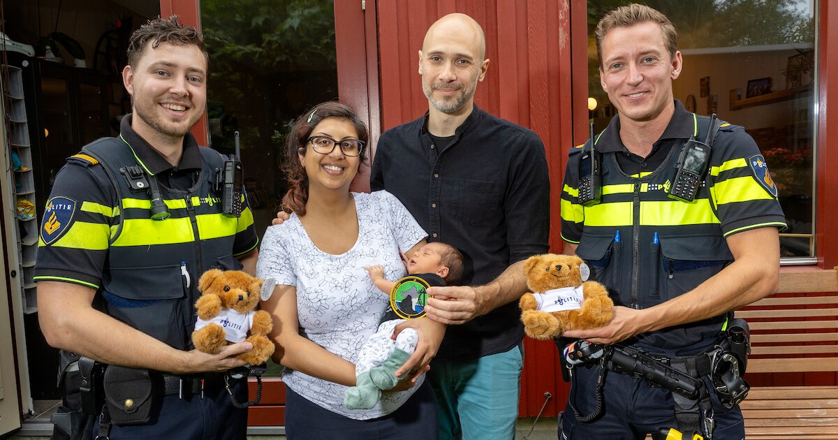 Omdat Niam werd geboren langs de weg, met agenten erbij, roept vader ...