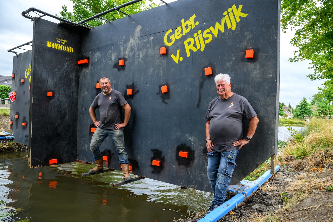 Polderchallenge Standdaarbuiten eert overleden Raymond met zijn ...