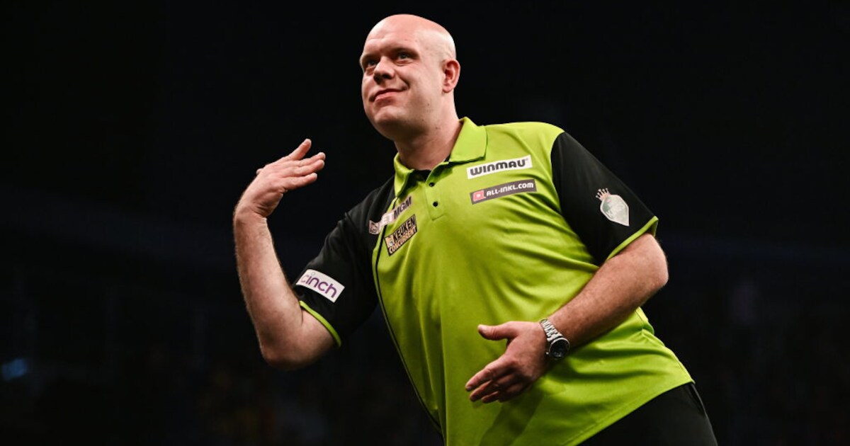 Michael van Gerwen sneuvelt in tweede ronde Belgian Darts Open, Dirk ...