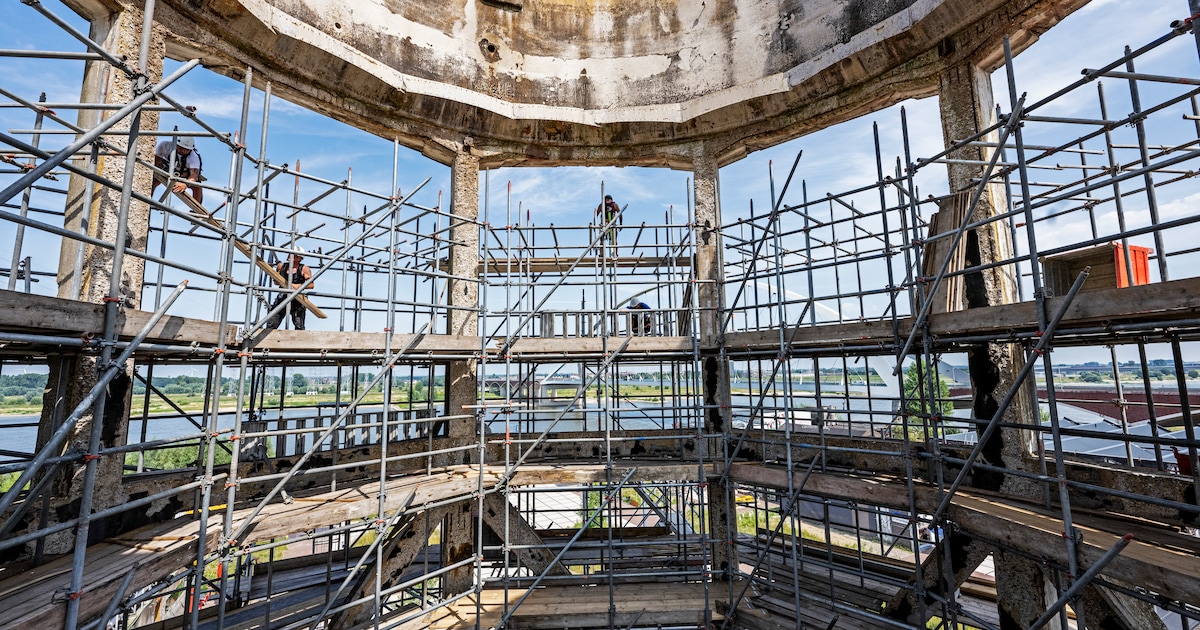 Deze historische watertoren krijgt een make-over: volgend jaar proosten ...