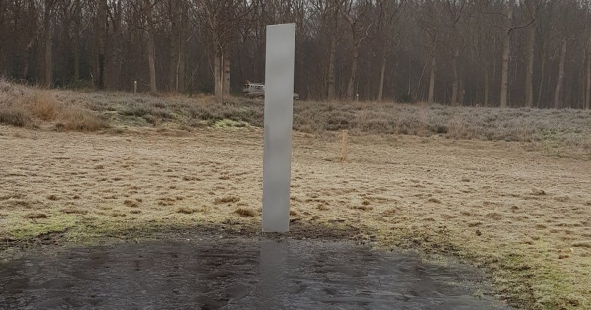 Nu ook monoliet opgedoken in Friesland | Nieuws | AD.nl