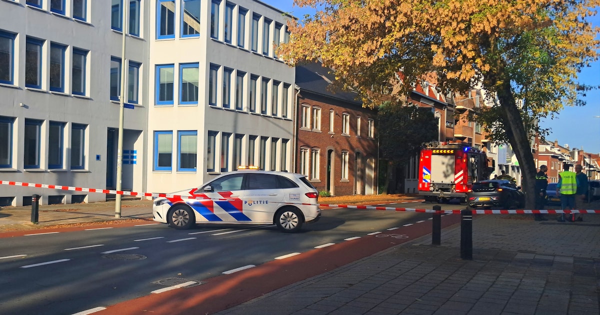 Tientallen huizen aan de Kruisstraat in Heerlen ontruimd vanwege ...