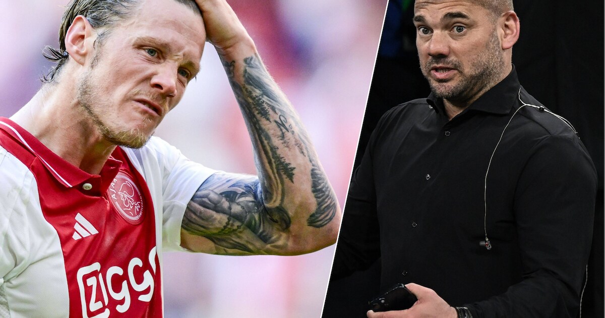Wesley Sneijder gelooft niet meer in titel Ajax: ‘Bizar wat daar is ...