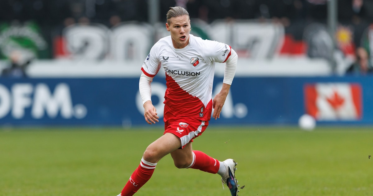 Artem Stepanov lijkt op Haaland, maar wil zichzelf zijn bij FC Utrecht ...