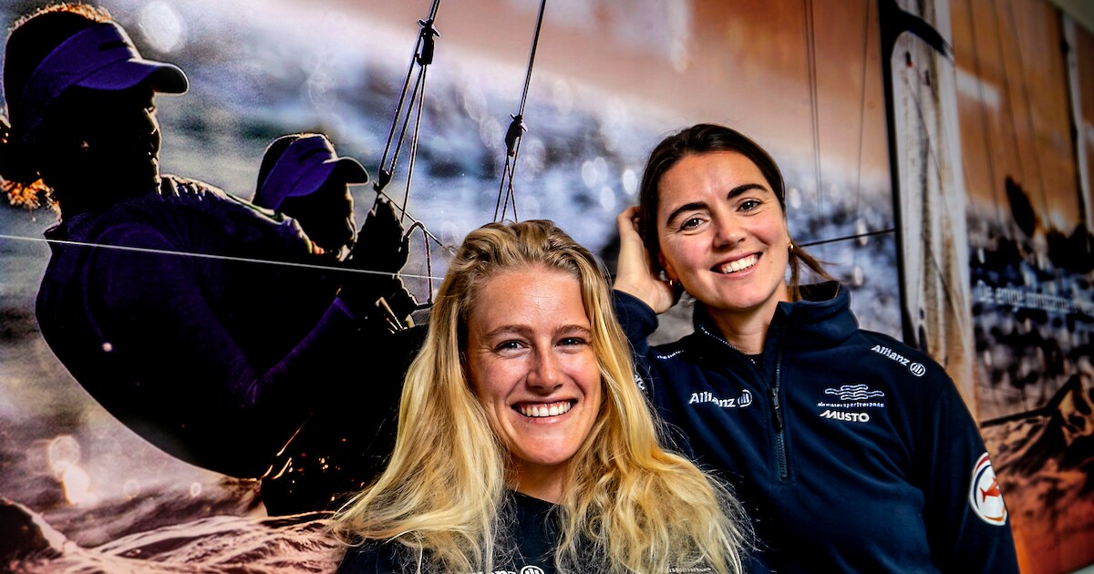 Zeilsters Annette Duetz en Odile van Aanholt zagen goud bijna door ...