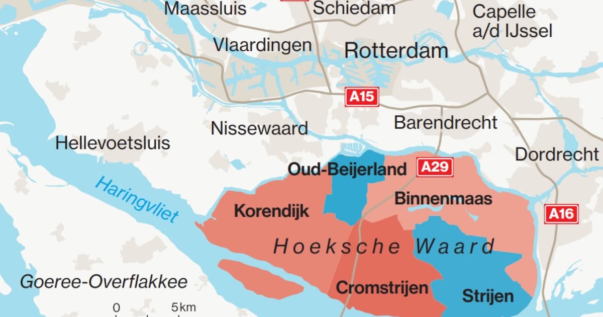 Hoeksche Waard vanaf 2019 definitief één gemeente | Regio | AD.nl