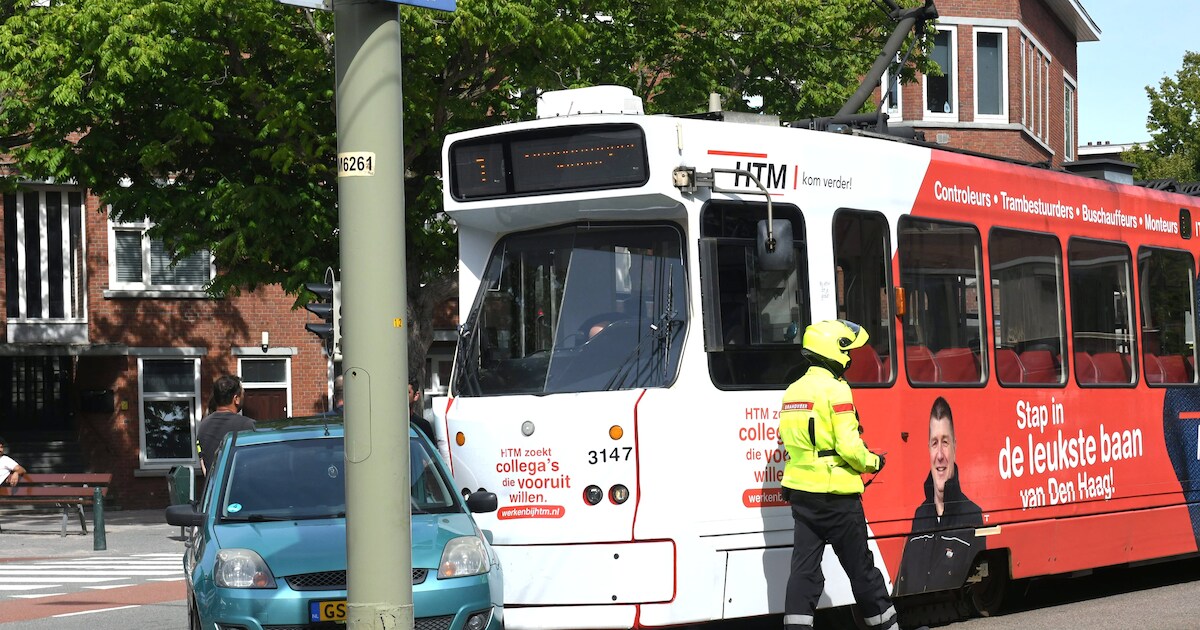 Tram en auto in botsing op het Lorentzplein in Den Haag | 112 nieuws ...