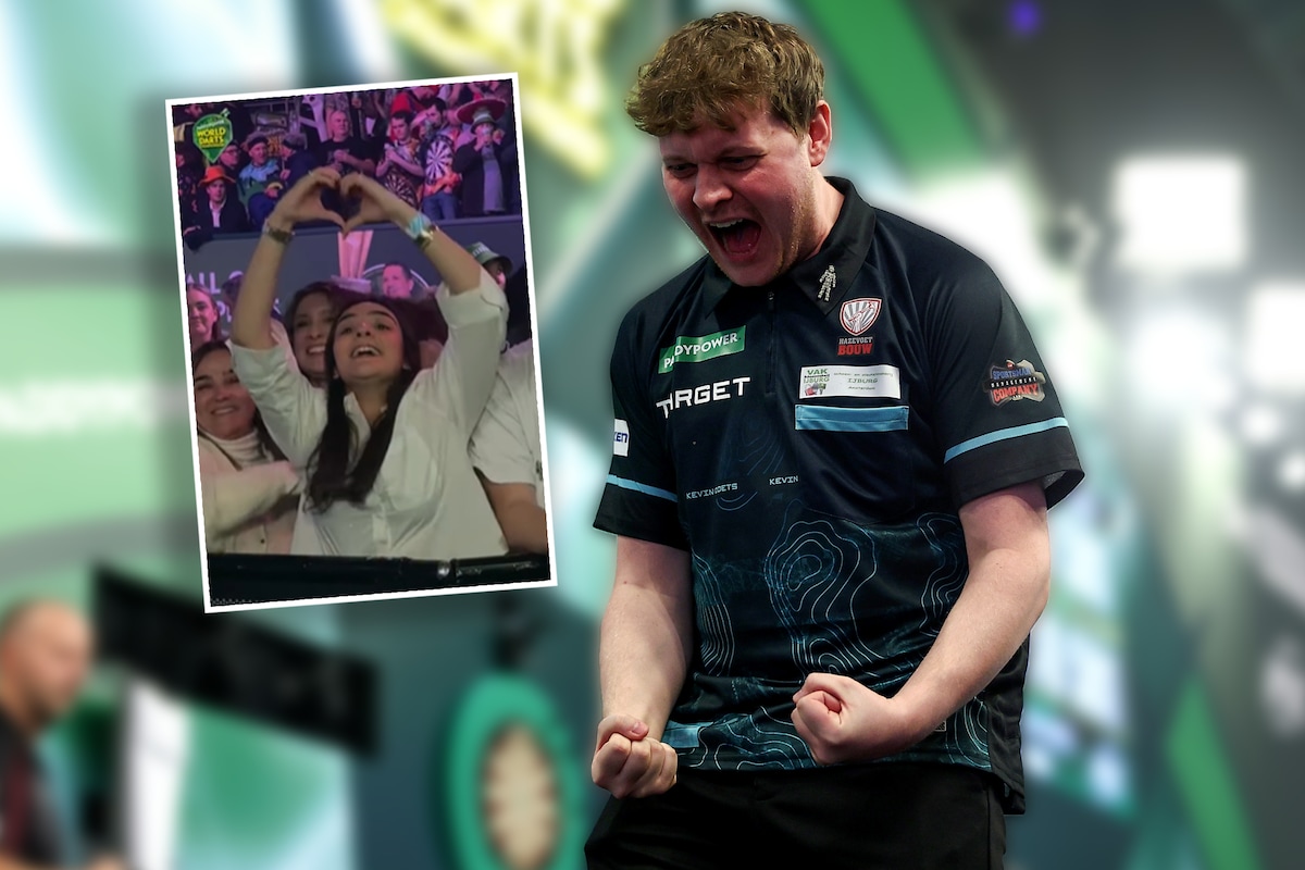 Haar vader speelde tegen Van Barneveld en Van Gerwen: nu geeft ...