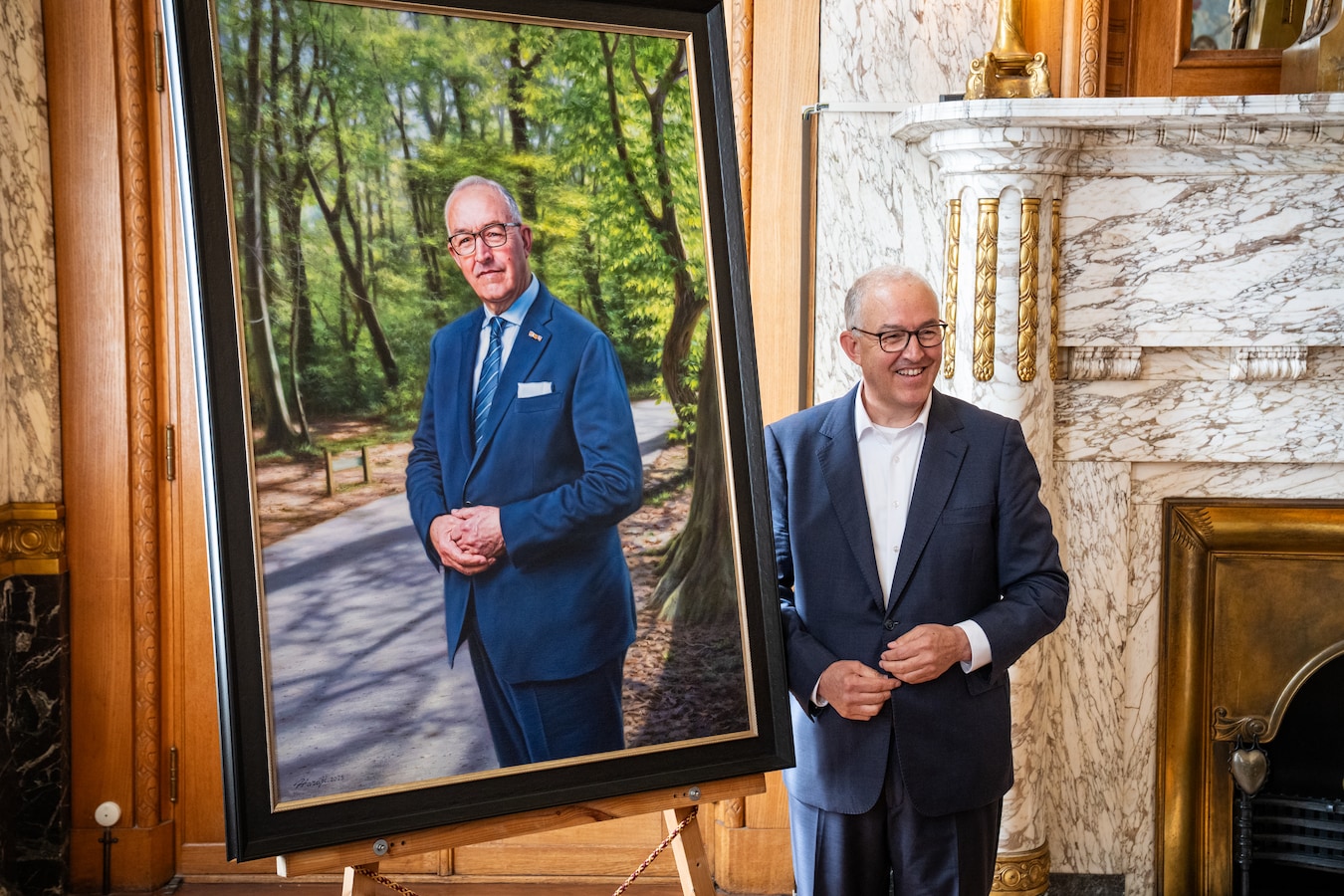 Portret-traditie brengt Aboutaleb even terug in stadhuis: ‘Winst is dat ...