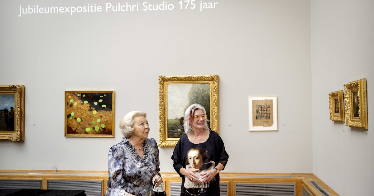 Prinses Beatrix opent jubileumexpositie 175 jaar Pulchri Studio | Den ...