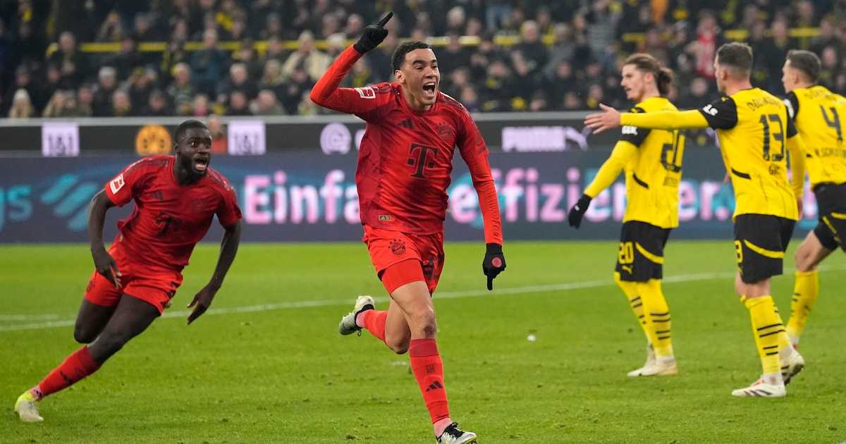 Musiala voorkomt eerste nederlaag Bayern München met late gelijkmaker ...