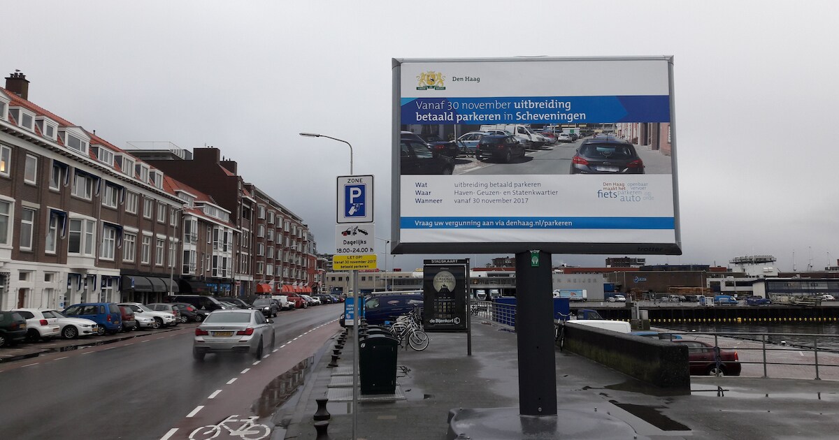 Betaald parkeren in Scheveningen uitgebreid met Hellingweg | Regio | AD.nl