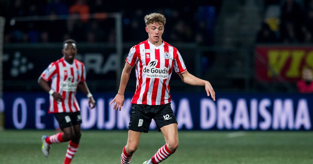 Sparta ontvangt veel aanbiedingen voor Sven Mijnans, maar Feyenoord zit ...