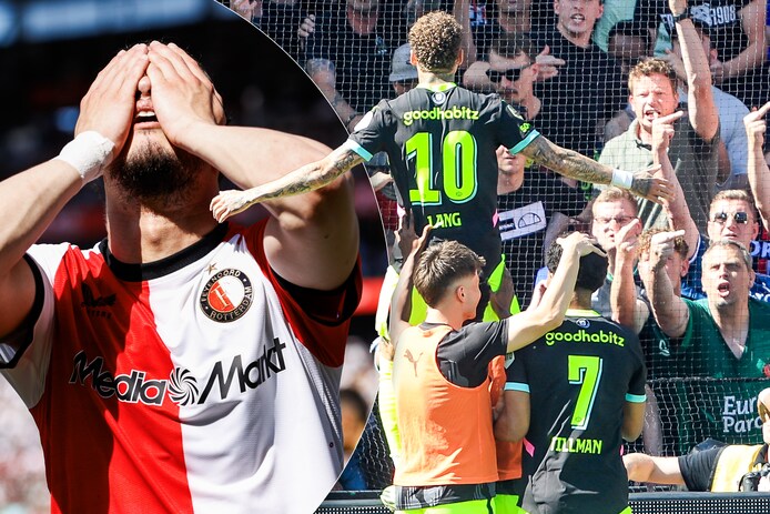 PSV blijft in race voor de titel na sensationele comeback tegen Feyenoord, hoofdrol voor Noa ...