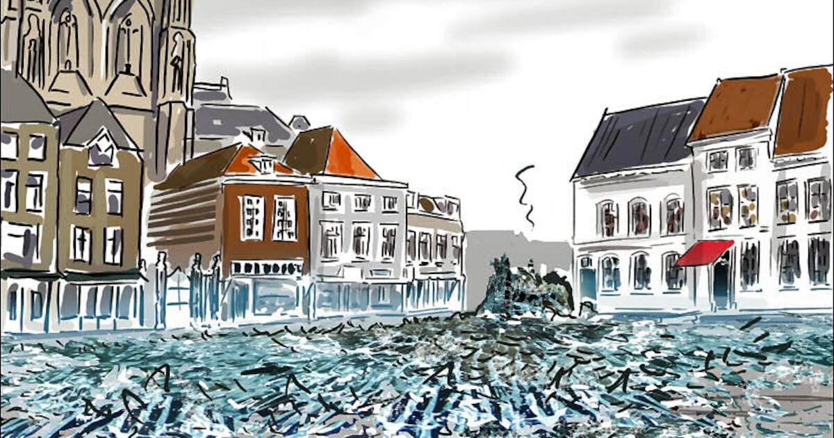 Bergenaren massaal tegen toren van Natalini | Bergen op Zoom | AD.nl