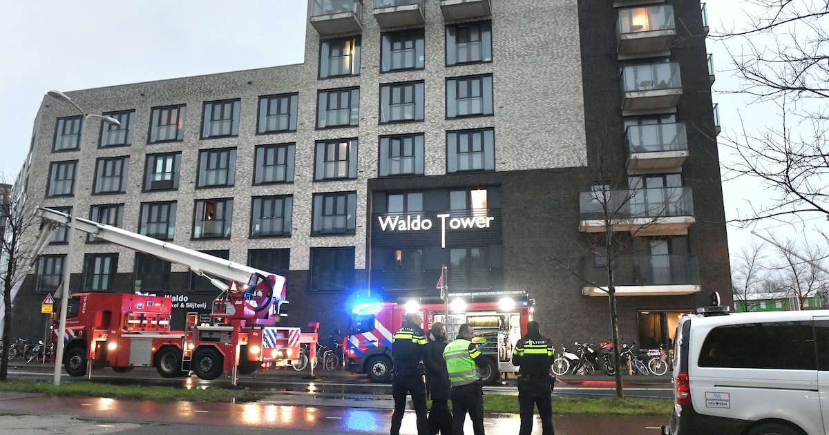 Brand in Waldo Tower in Den Haag, meerdere woningen ontruimd | 112 nieuws Den Haag | AD.nl