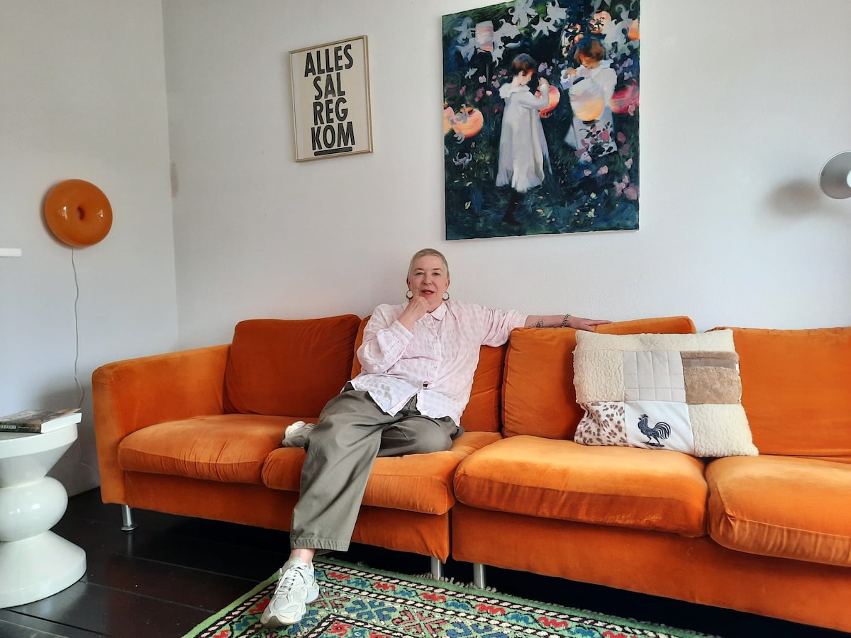 Josephine laat haar kunstzinnige huis en tuin in Apeldoorn zien: ‘Ik ...
