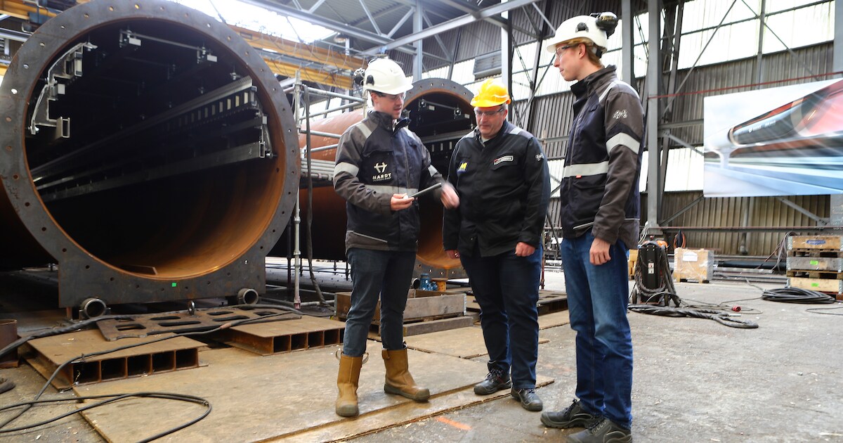 In een half uurtje van Nederland naar Parijs in een vacuümbuis: het is ...