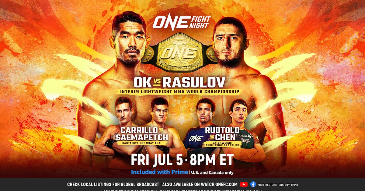 Kijk hier nu LIVE en exclusief mee naar ONE Fight Night 23 ...