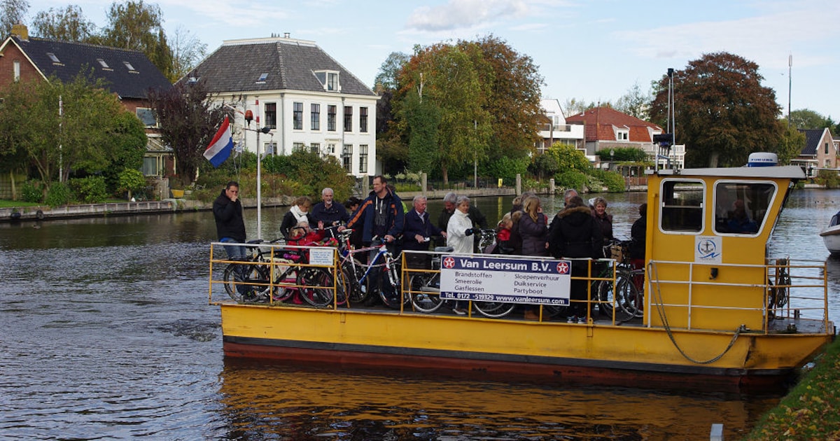 Hoe dit pontje een attractie werd: ‘Mensen gingen gewoon heen en weer ...