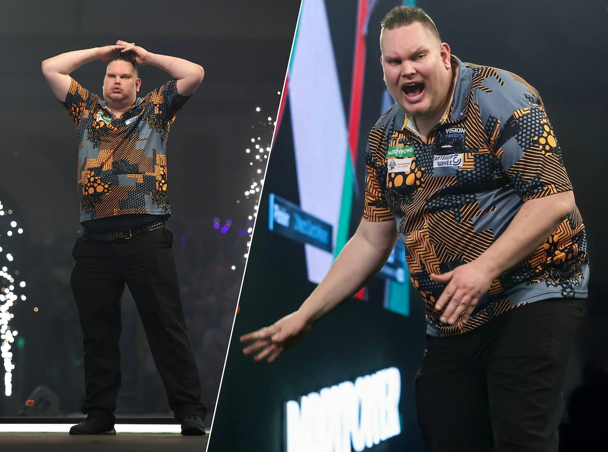 Stunt van jewelste: Wesley Plaisier schakelt met Gerwyn Price een van ...