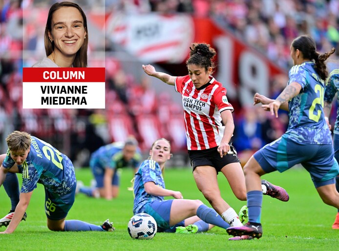 Column Vivianne Miedema | Dat voetbalsters gemiddeld 10.000 euro per ...