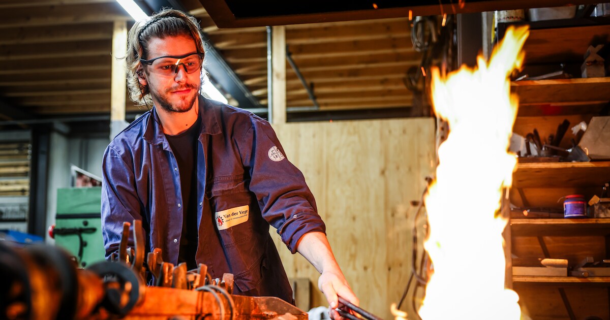 Dordtse smid Marc ten Bosch uitgeroepen tot ‘Monumententalent’: ‘Hoopte ...