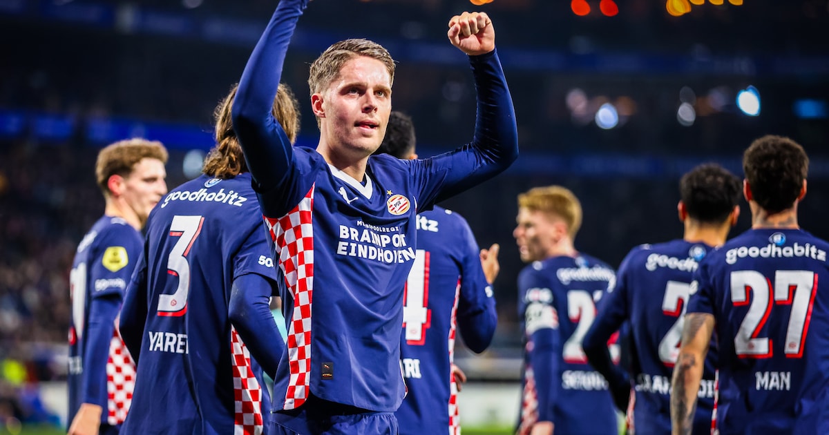 PSV maakt in vijf minuten het verschil bij Heerenveen en boekt negende ...