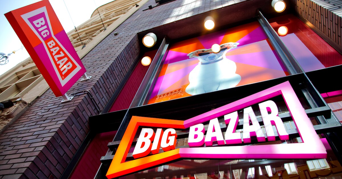 Nu komt ook discounter Big Bazar in de problemen, mogelijk 15 winkels ...