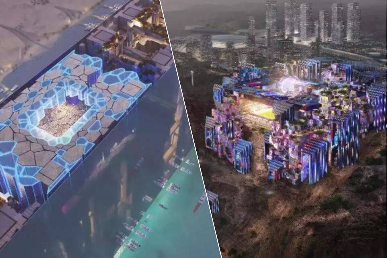 Met deze futuristische megastadions moet het WK voetbal 2034 in Saoedi ...