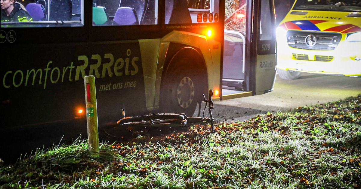 Jongen (15) midden in de nacht geschept door een grote bus: kan dit stuk weg veiliger? | Renkum ...