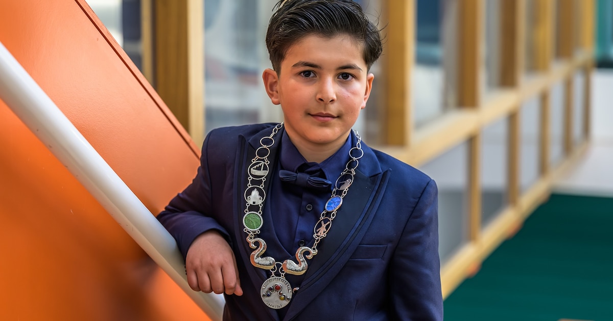 Bashar Mal eerste kinderburgemeester van Zaanstad | Regio | AD.nl